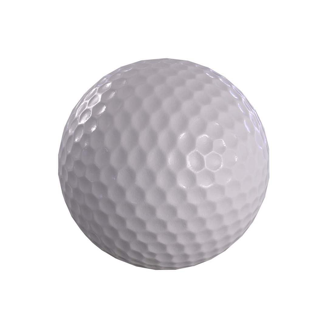 3D Golf Ball Low Poly - TurboSquid 2167441