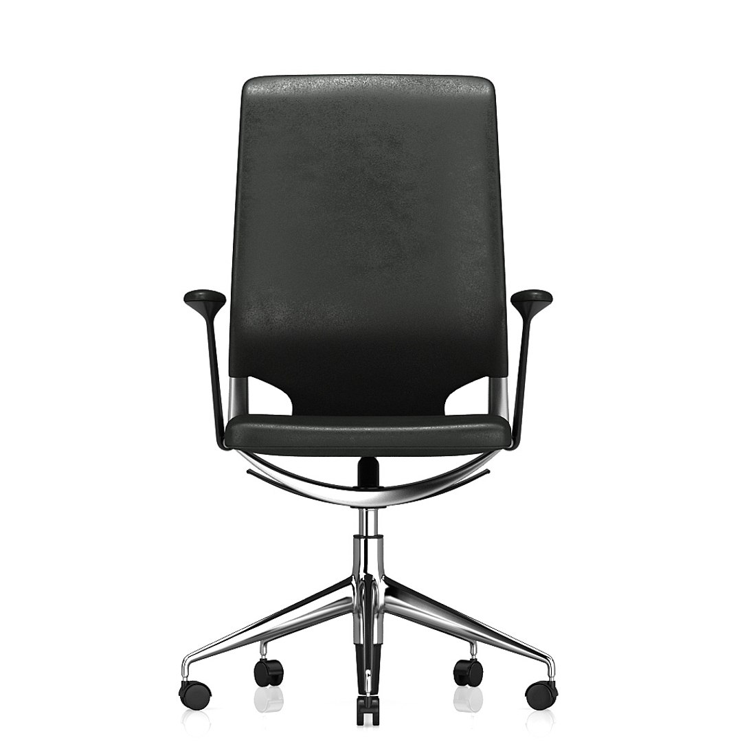 office chair vitra meda 3d model