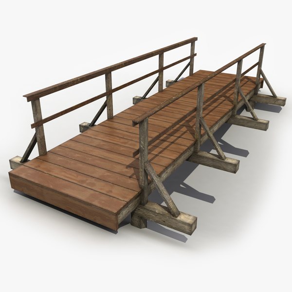 wood wooden bridge max