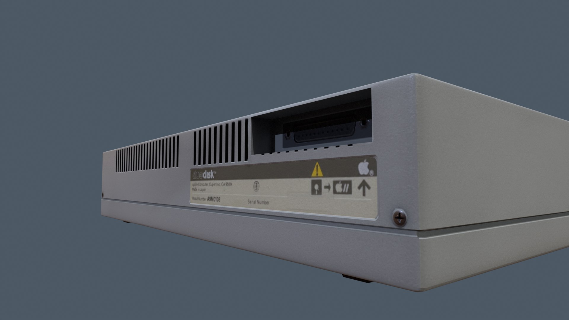 Apple Duodisk 3D - TurboSquid 2291014