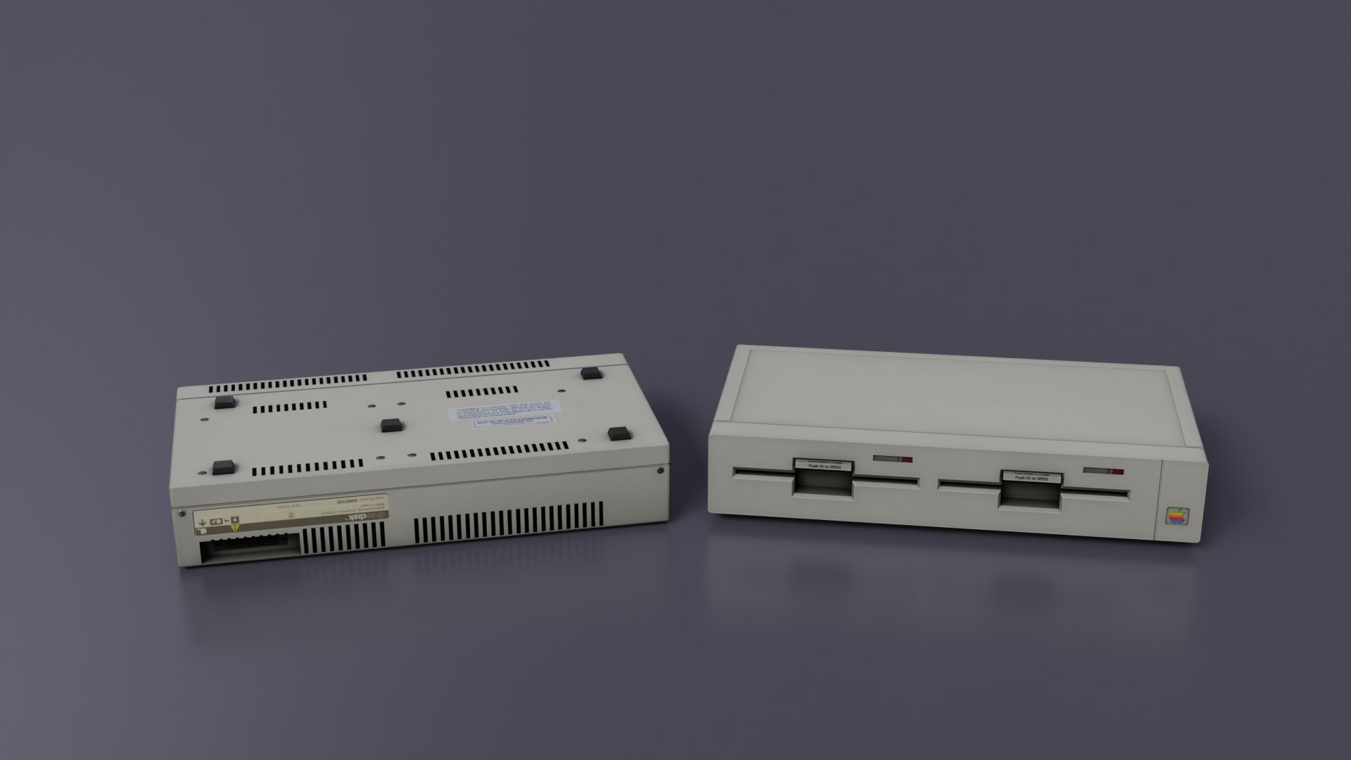 Apple Duodisk 3D - TurboSquid 2291014