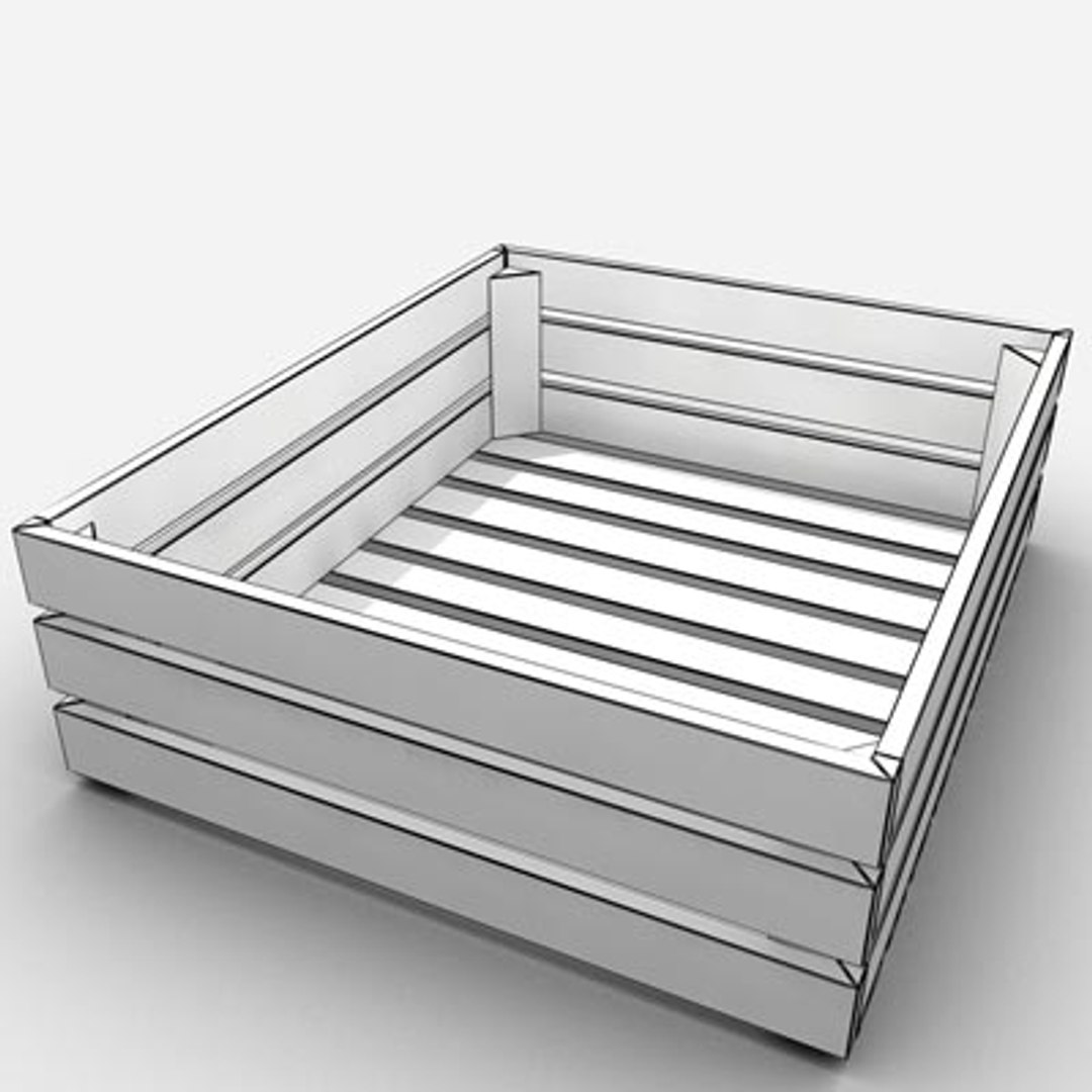 boxes storage retail 3d model