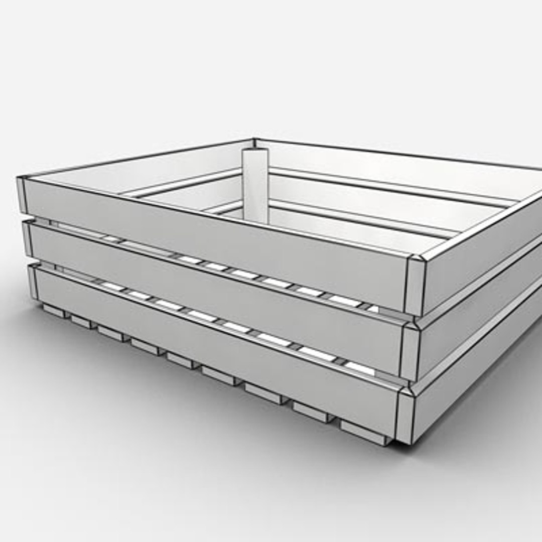 boxes storage retail 3d model