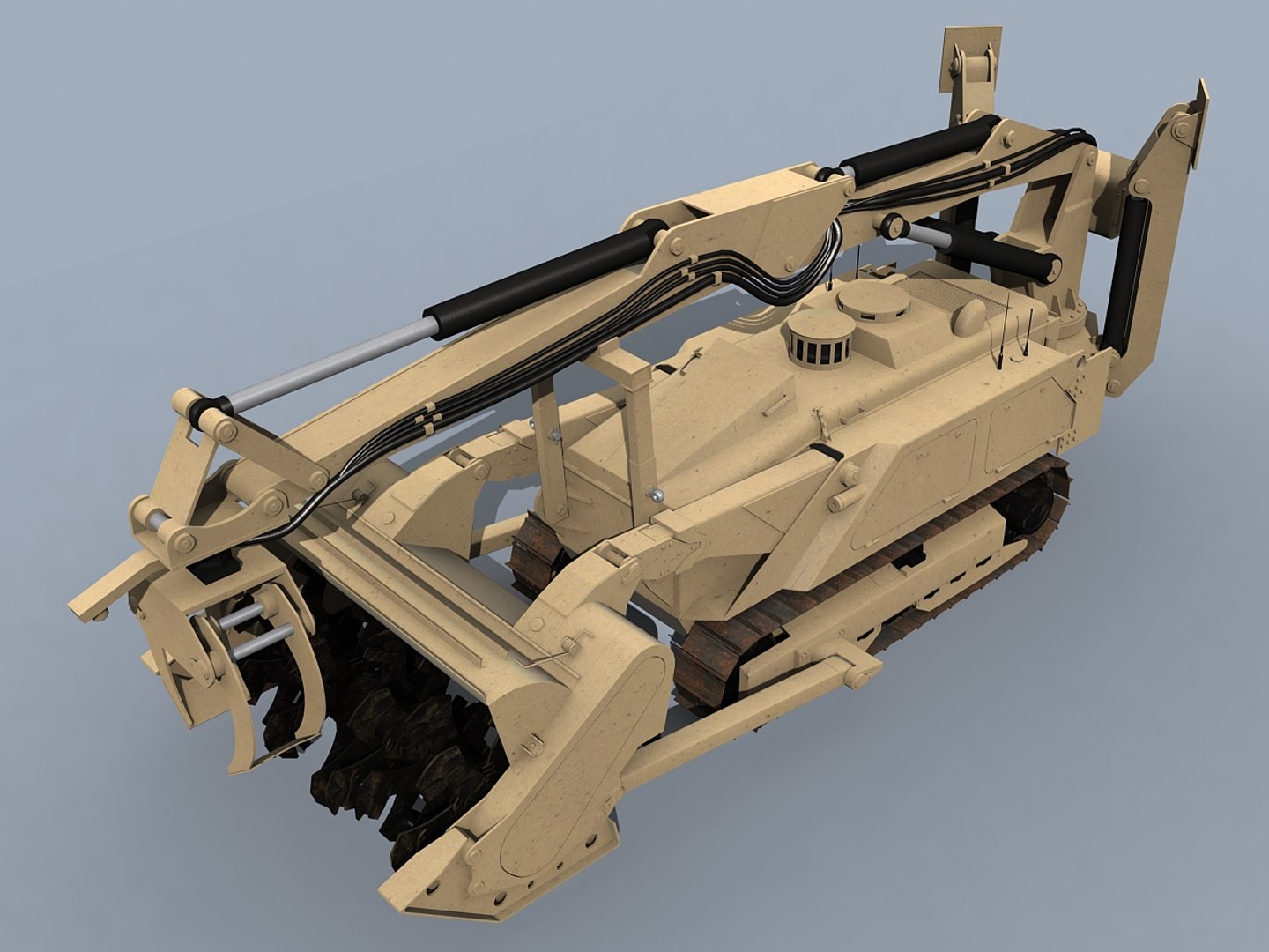 Mv-4 Dok-ing Robotic Vehicle 3D Model - TurboSquid 1287549
