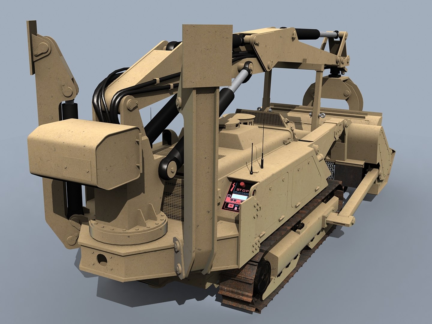 Mv-4 Dok-ing Robotic Vehicle 3D Model - TurboSquid 1287549
