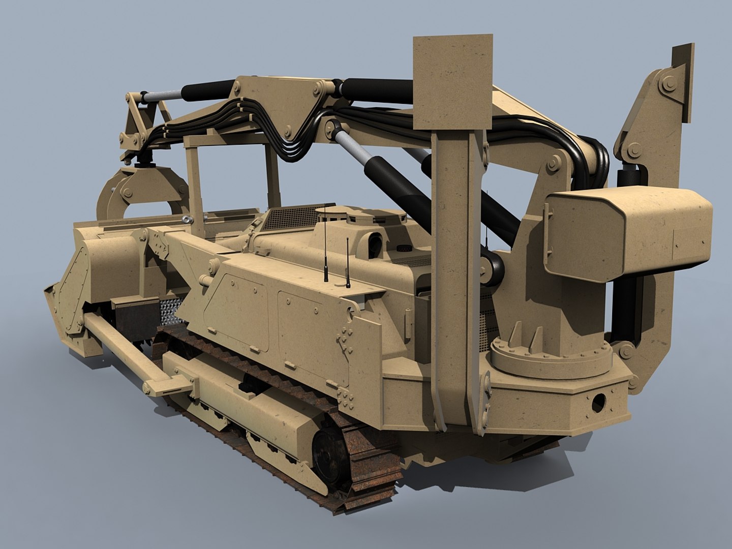 Mv-4 Dok-ing Robotic Vehicle 3D Model - TurboSquid 1287549