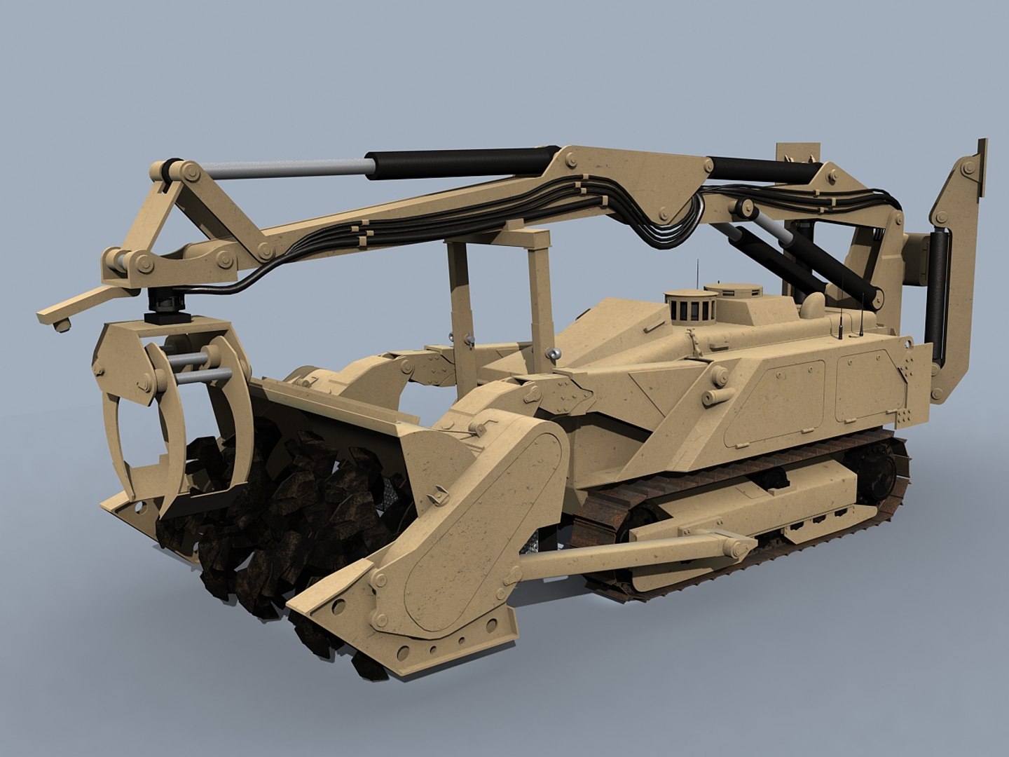 Mv-4 Dok-ing Robotic Vehicle 3D Model - TurboSquid 1287549