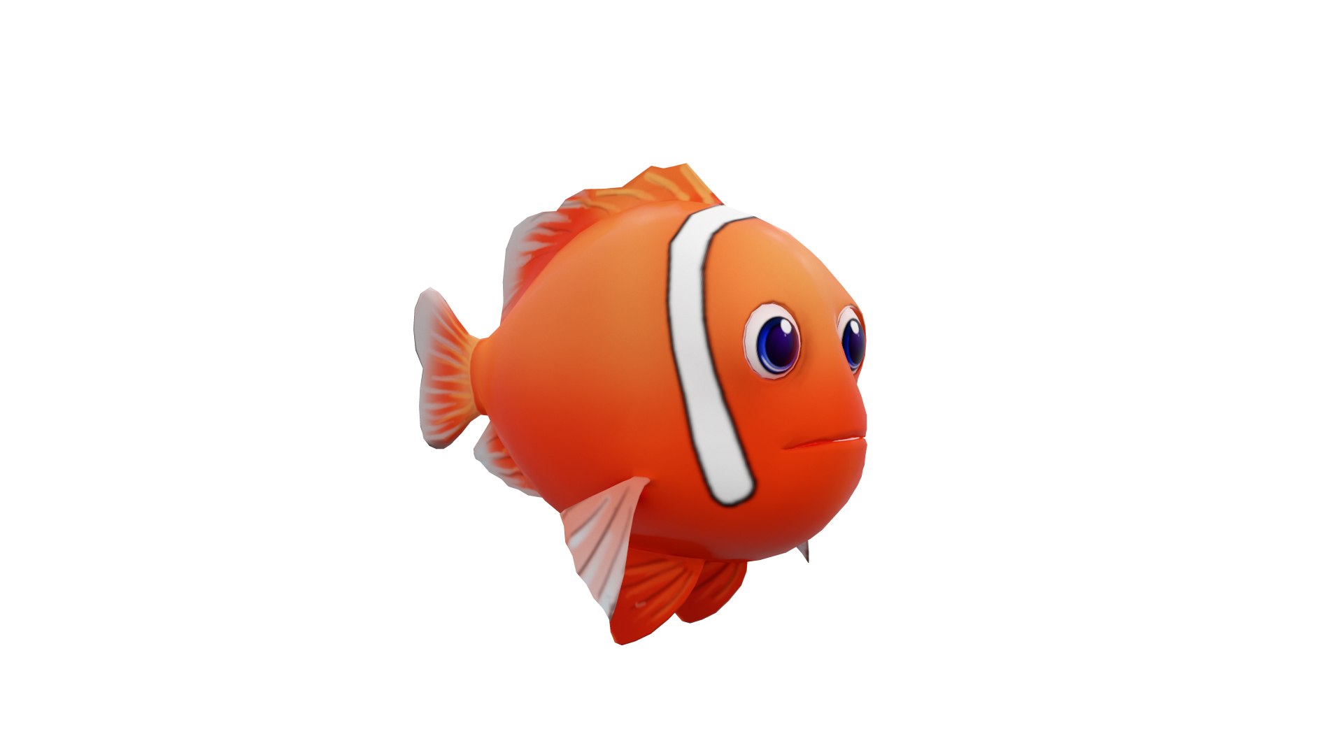 Tomato Fish Animation Model - TurboSquid 1585429