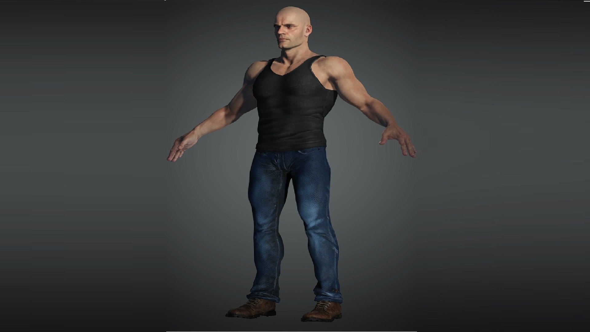 Strong Male 3D - TurboSquid 1748988