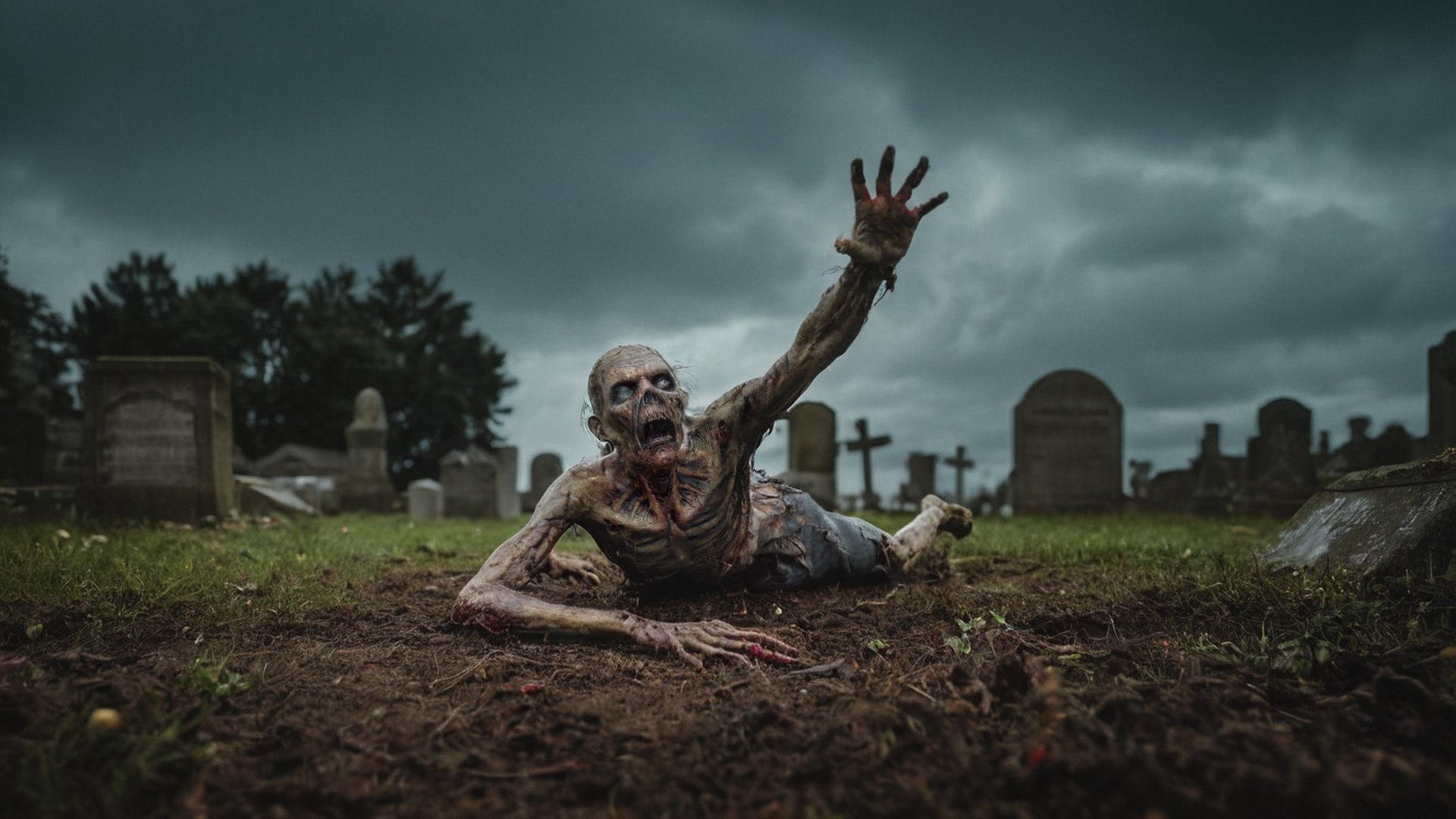 3D ZMB-003 Zombie Crawling Animation Model - TurboSquid 2097893