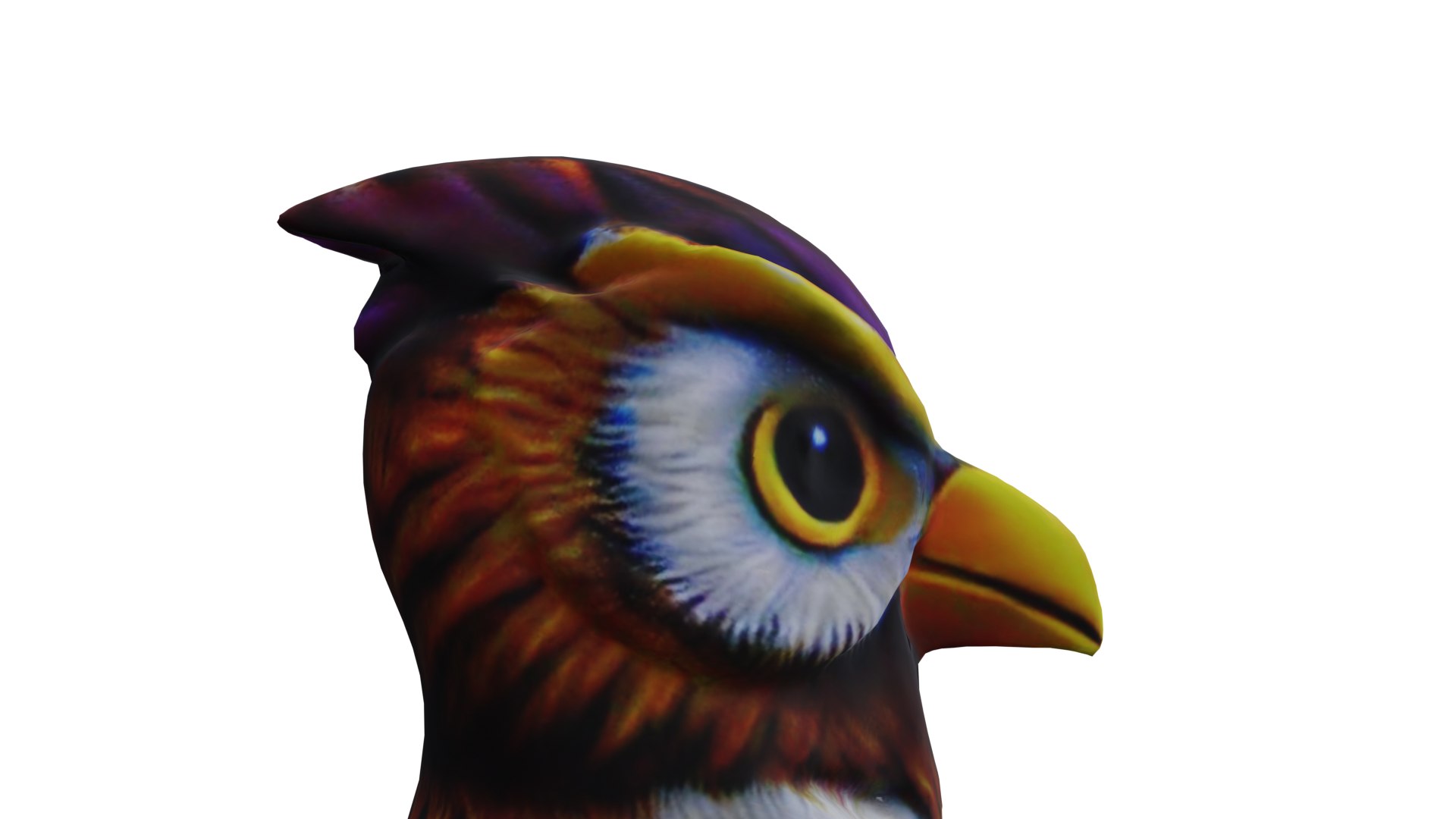 Owl-Chocobo 3D Model - TurboSquid 2204768