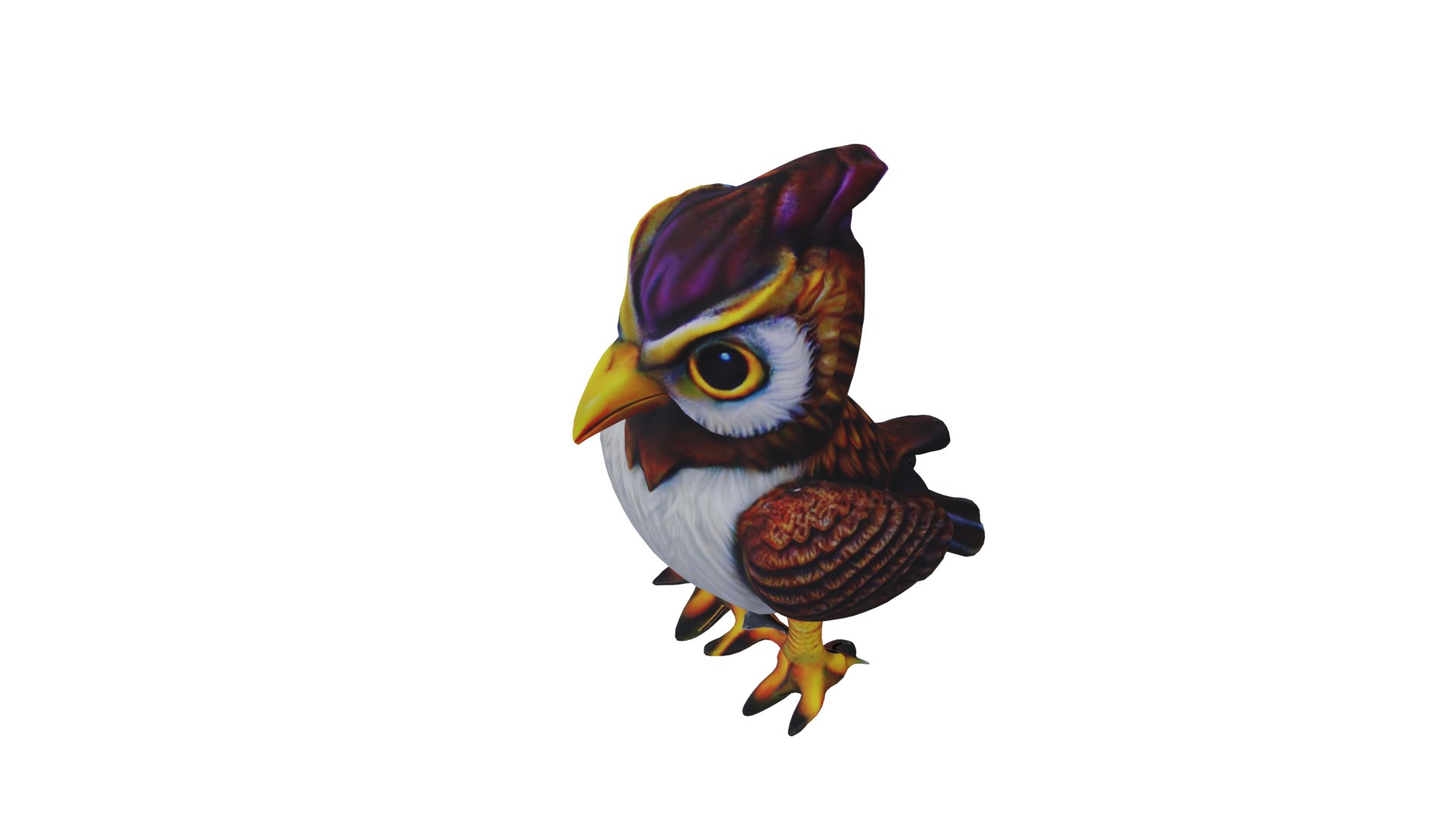 Owl-Chocobo 3D Model - TurboSquid 2204768