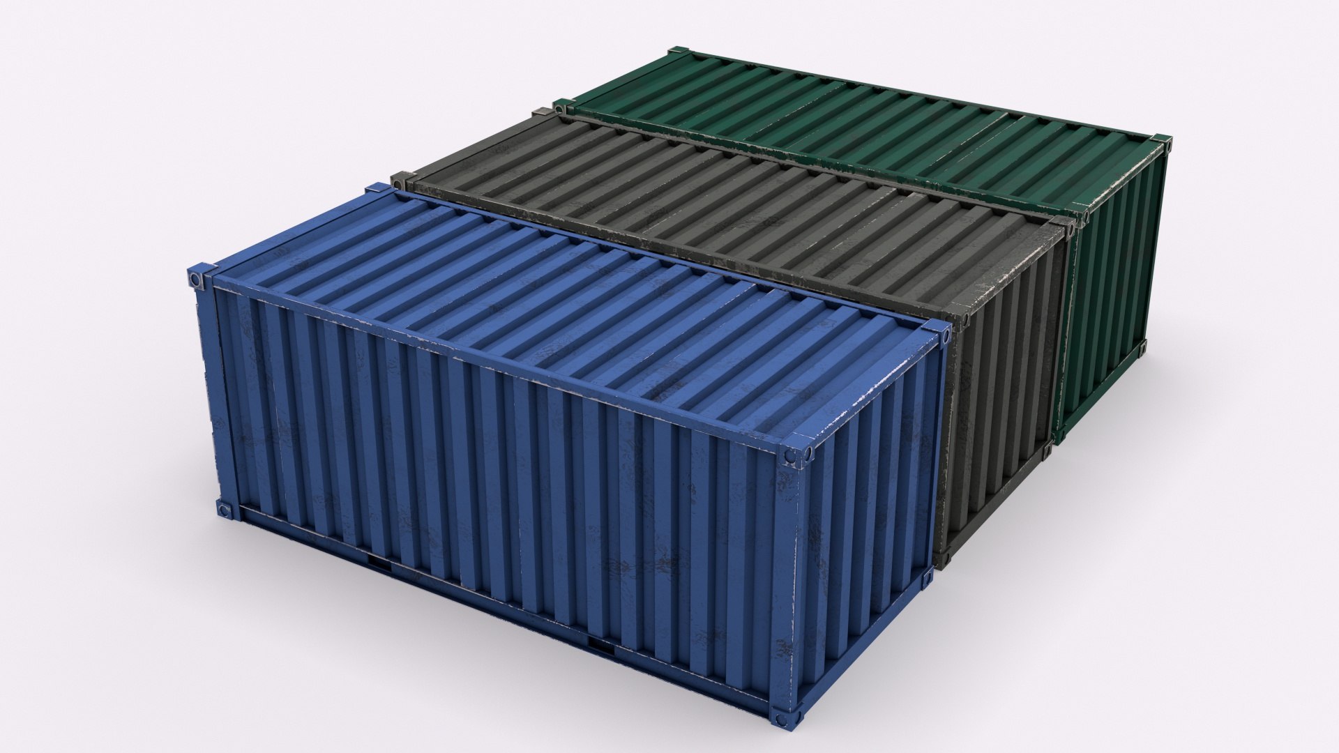 Containers 3D Model - TurboSquid 1967573