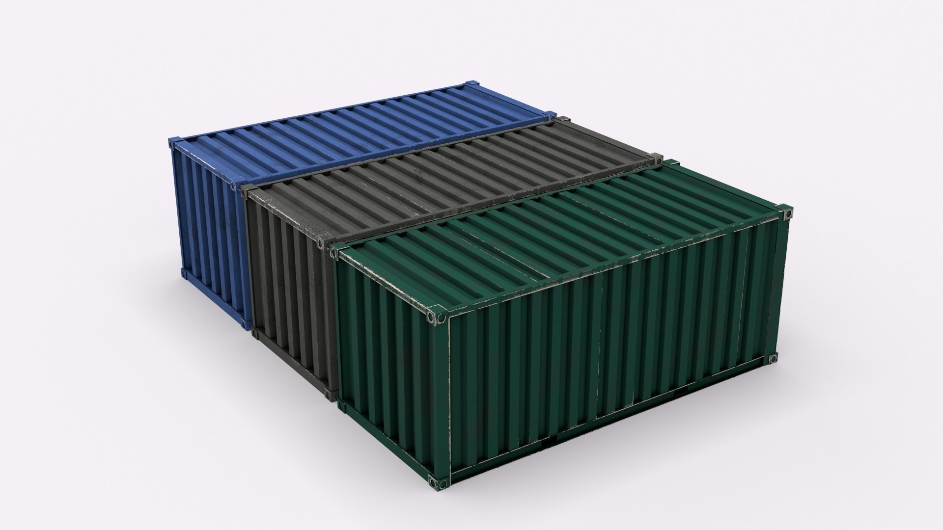 Containers 3D Model - TurboSquid 1967573