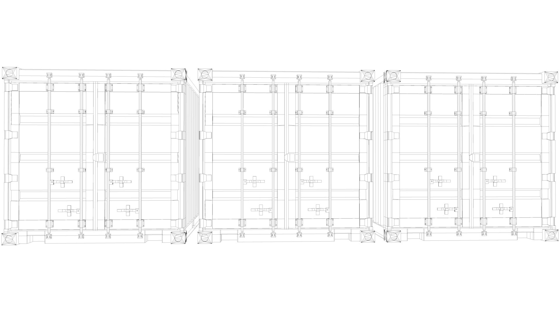Containers 3D Model - TurboSquid 1967573