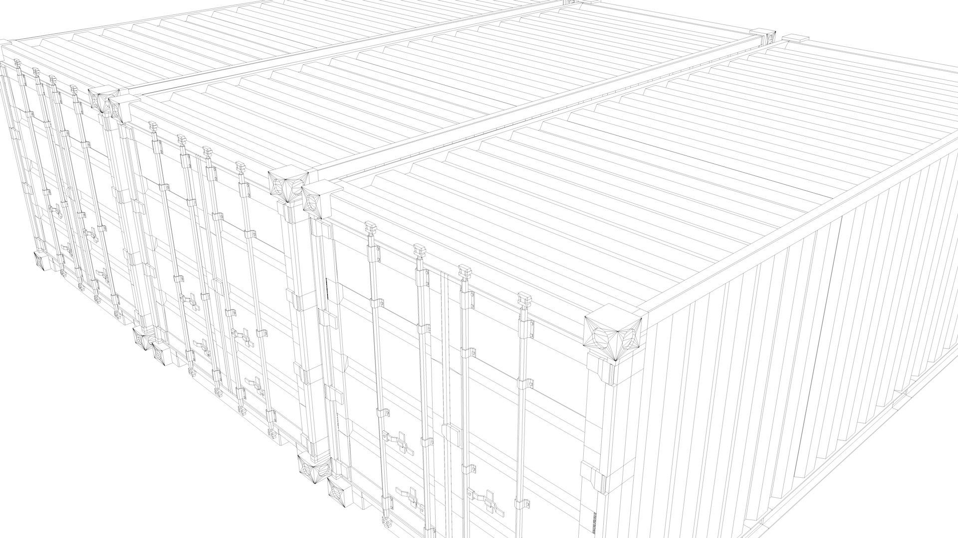 Containers 3D Model - TurboSquid 1967573
