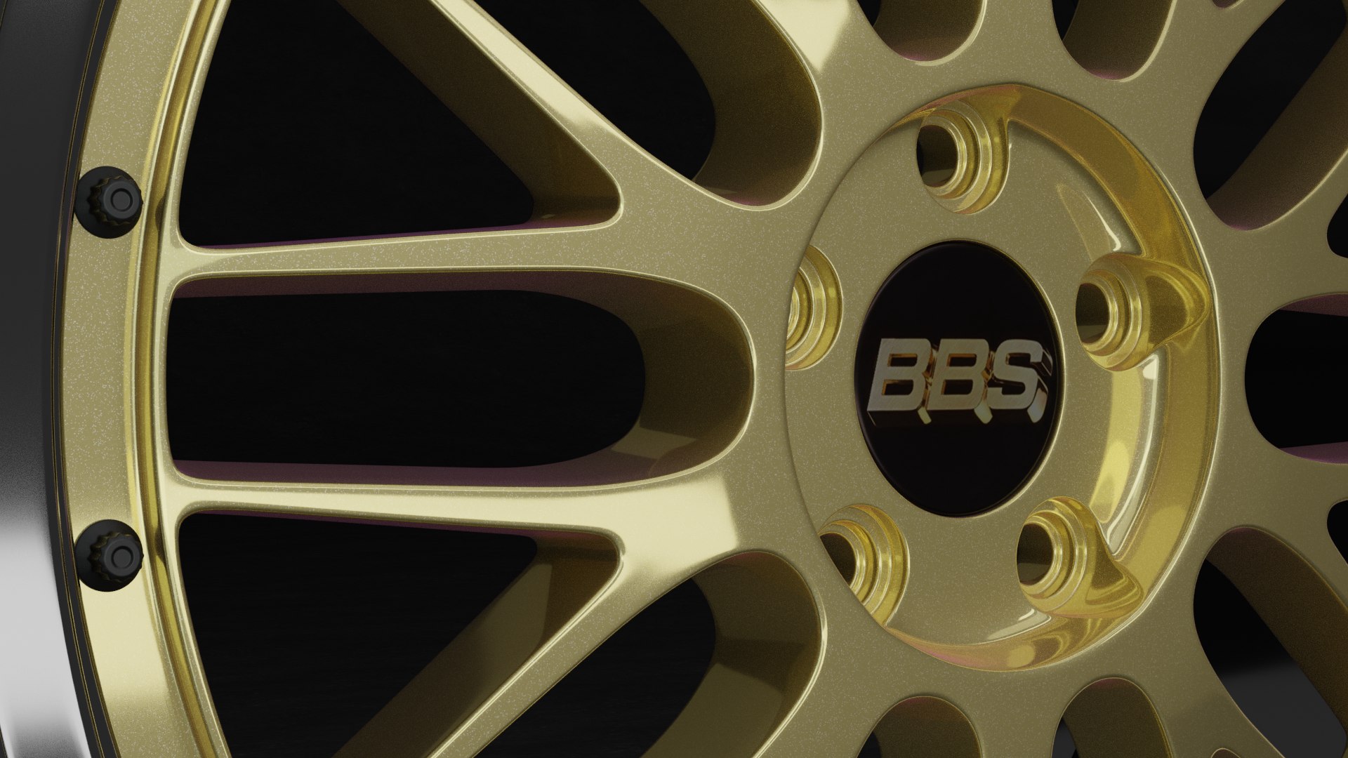 BBS LM 20 Inch Car Wheel Rim Model 3D - TurboSquid 1979010