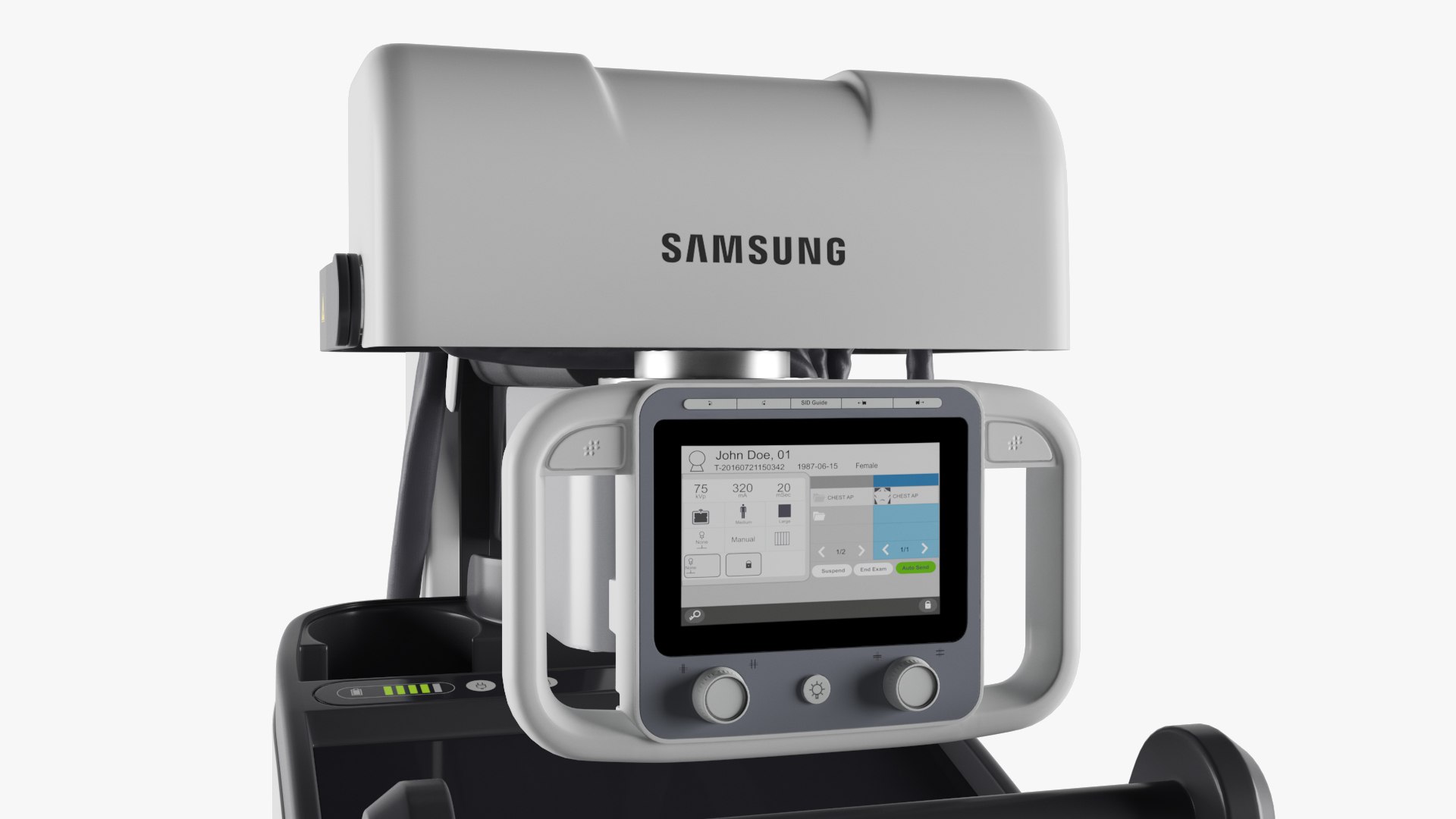 3D Samsung AccE GM85 Diagnostic System Model - TurboSquid 2088291