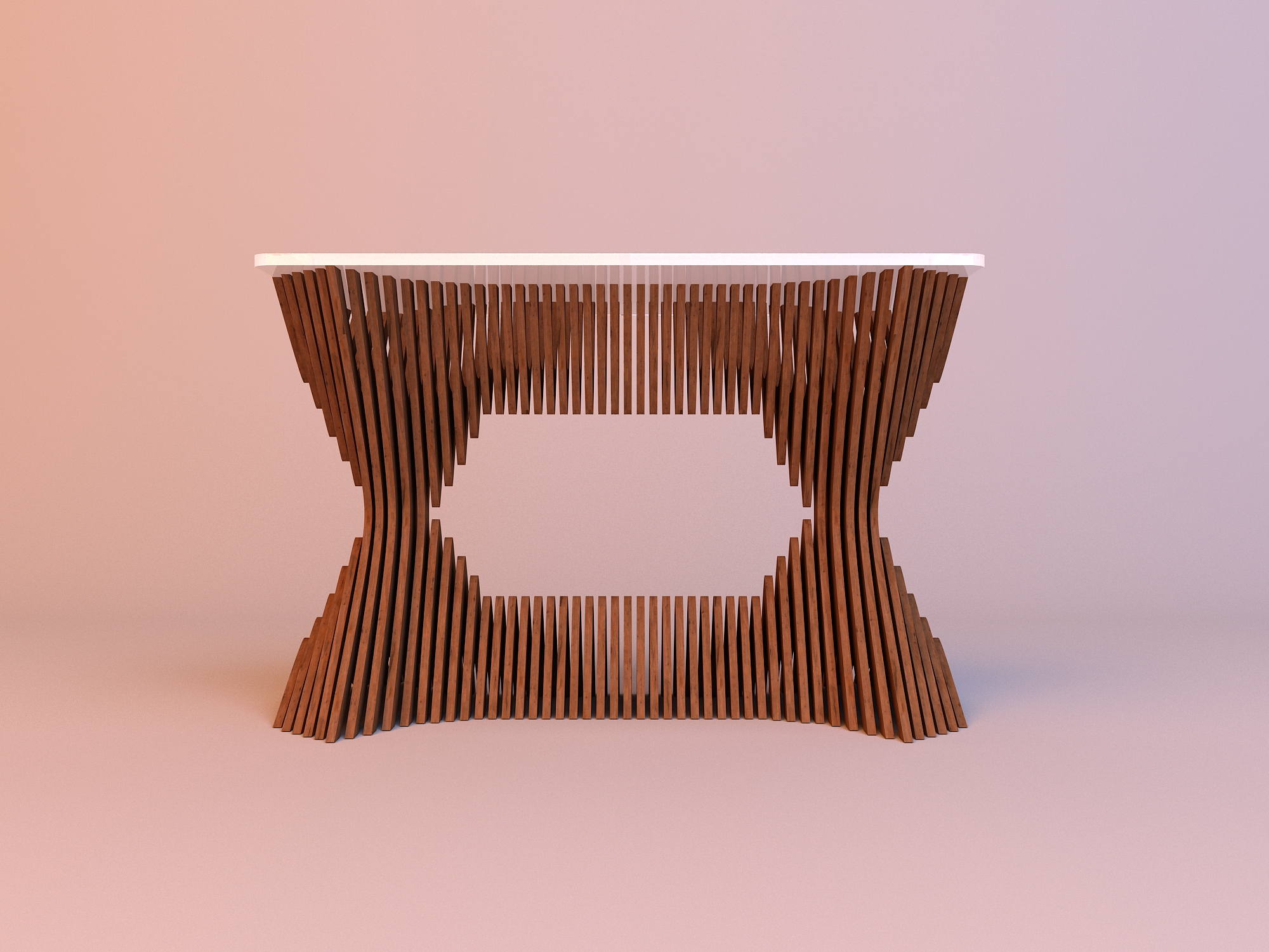 Parametric wood table 3D model 3D model - TurboSquid 1735320
