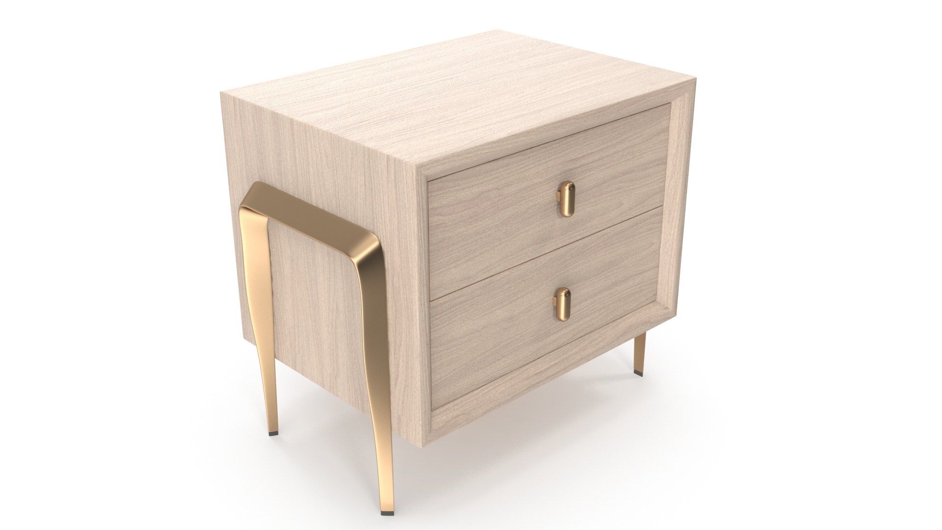 Serge Bedside Table Model - TurboSquid 2314537