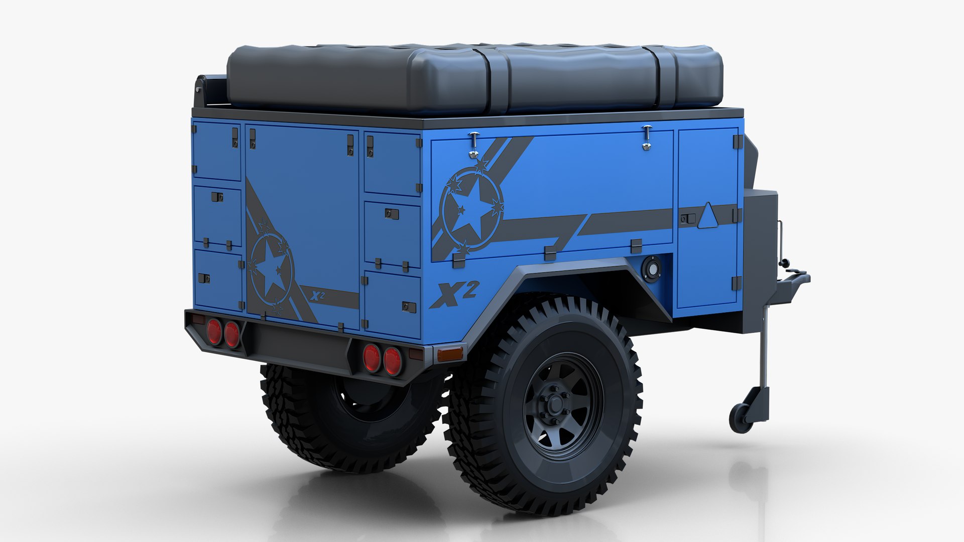 3D Patriot Campers X2 Trailer Model - TurboSquid 2187909