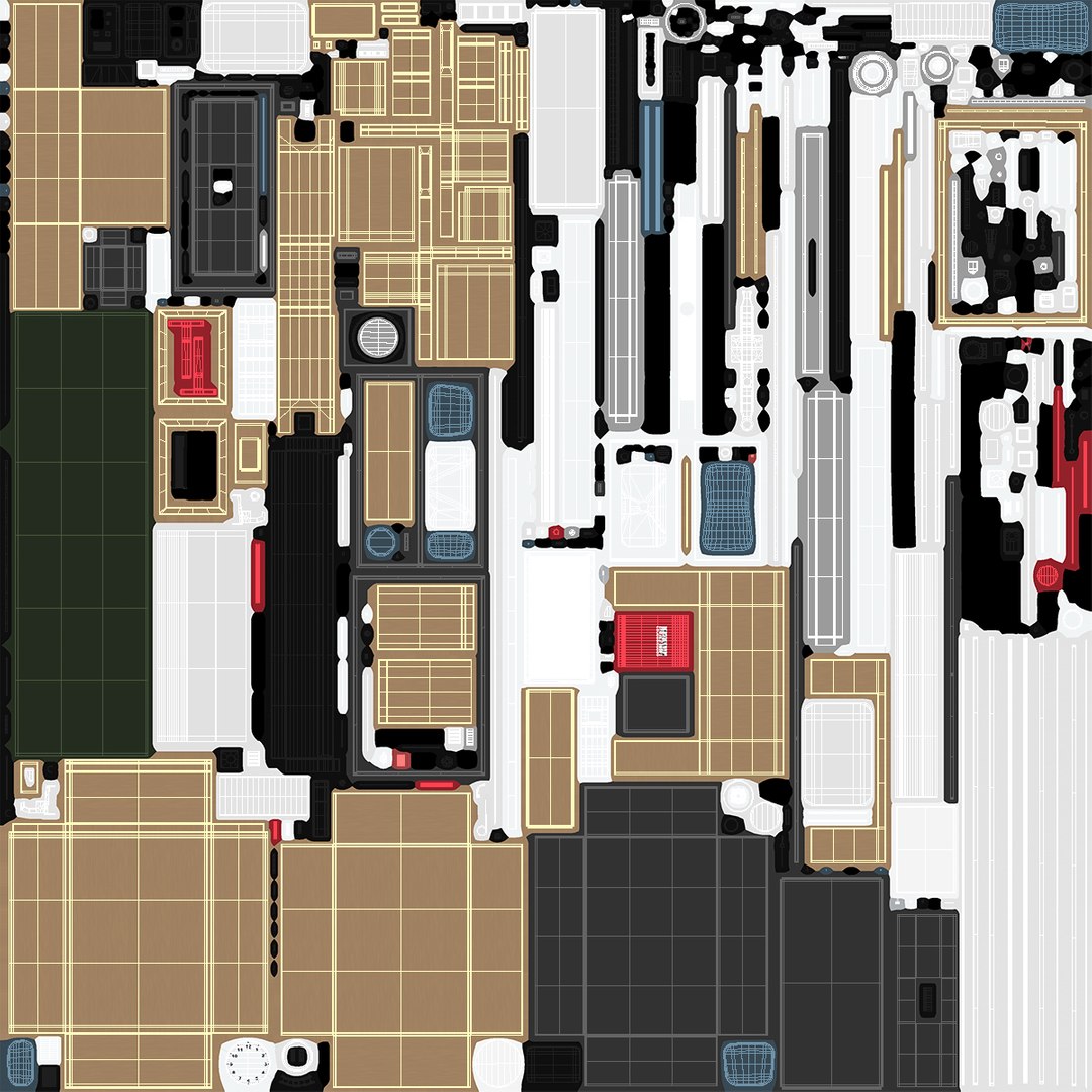 Modern School Laboratory Interior With Equipment 3D Model - TurboSquid ...
