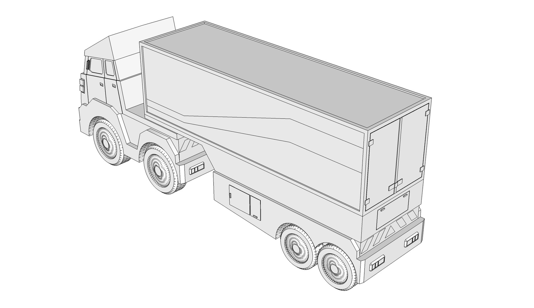 Toy Trailer Model - TurboSquid 1392229