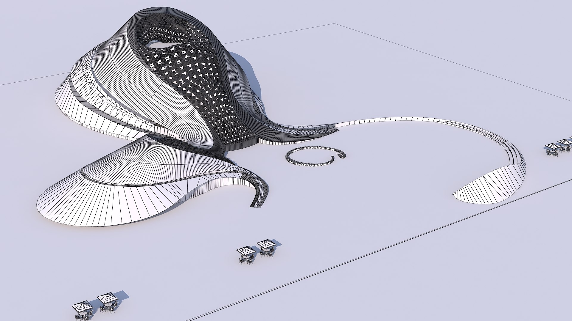 Future Building 03 3D Model - TurboSquid 2108014