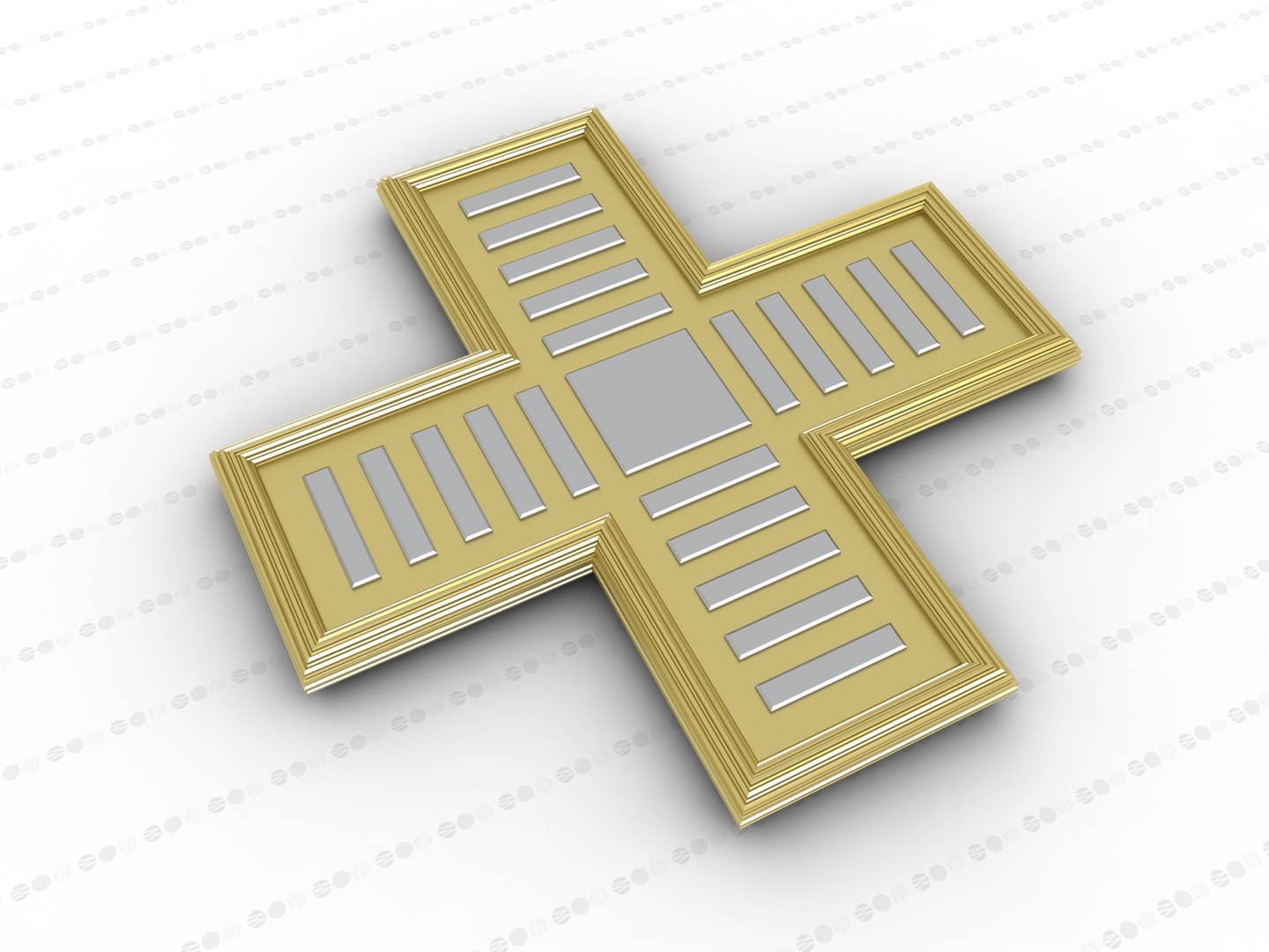 3D Cross 2 - TurboSquid 1474925