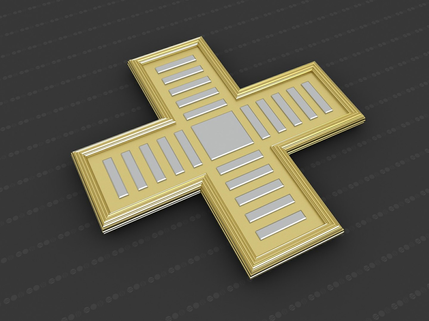 3D Cross 2 - TurboSquid 1474925