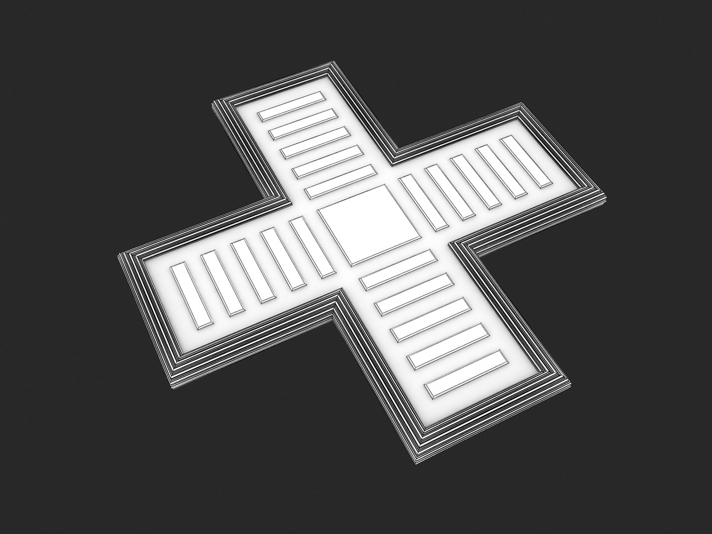 3D Cross 2 - TurboSquid 1474925