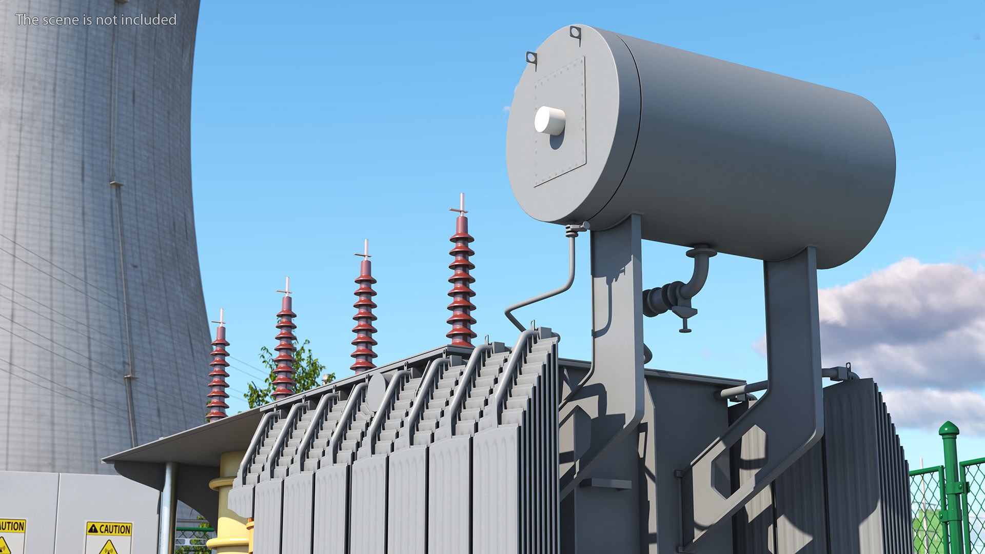 3D Electrical Transformer Inner Construction model - TurboSquid 2168148