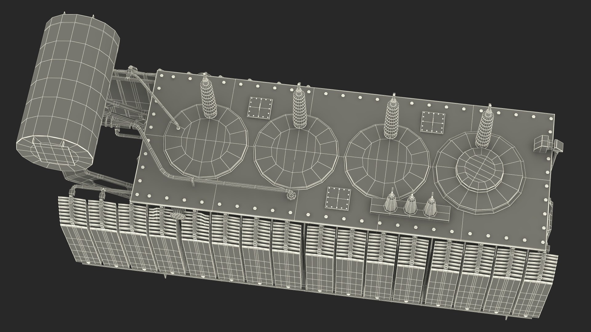 3D Electrical Transformer Inner Construction model - TurboSquid 2168148