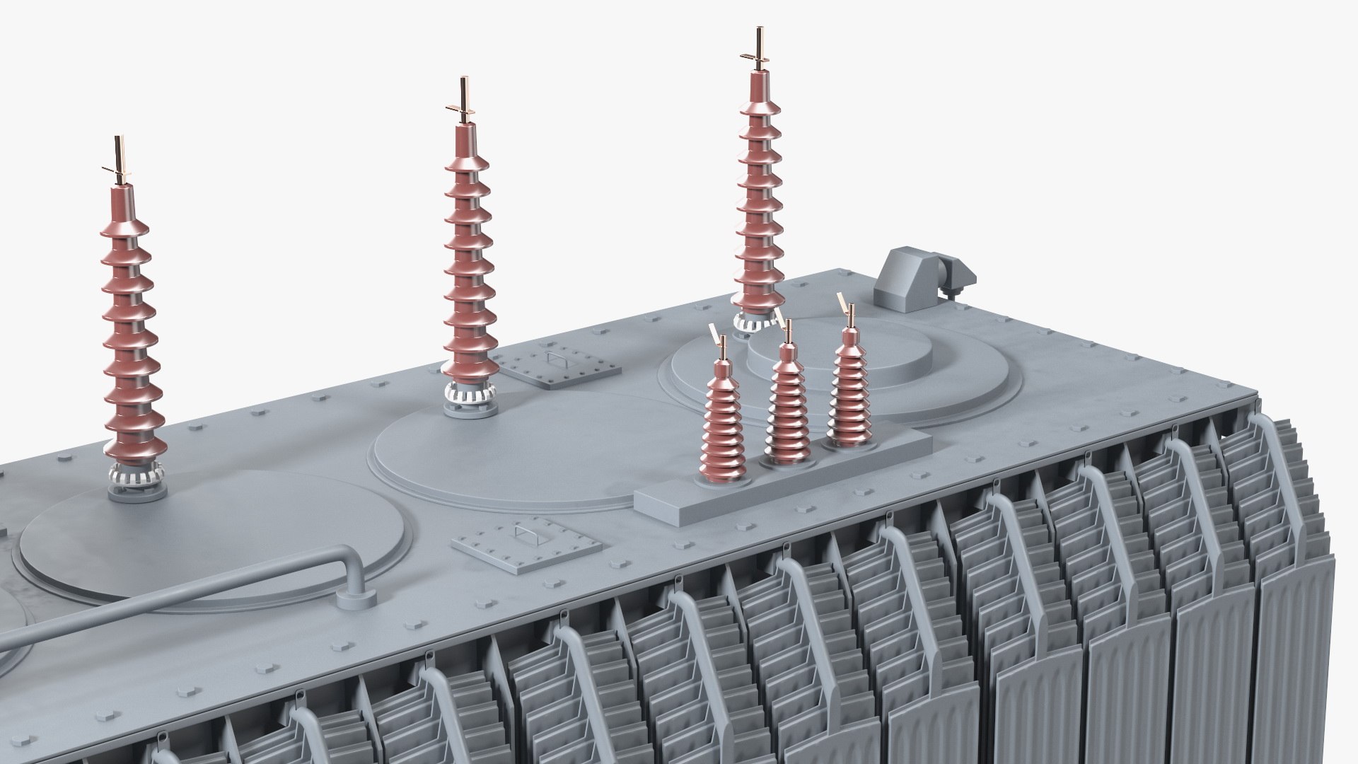 3D Electrical Transformer Inner Construction model - TurboSquid 2168148