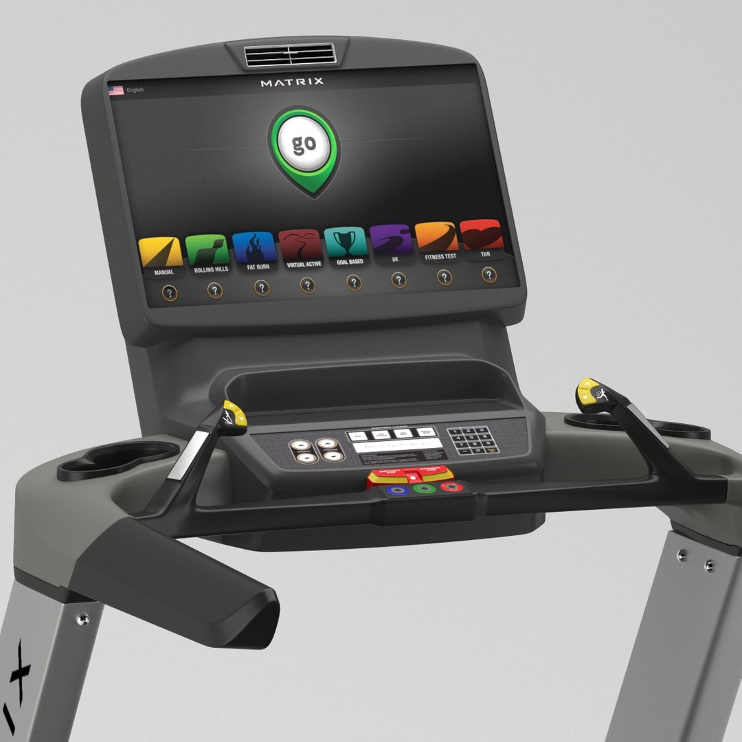3D Gym Matrix T7xi Treadmill - TurboSquid 1499251