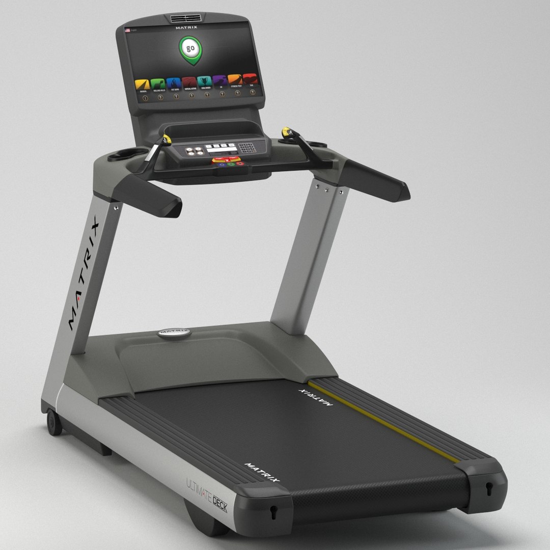 3D Gym Matrix T7xi Treadmill - TurboSquid 1499251