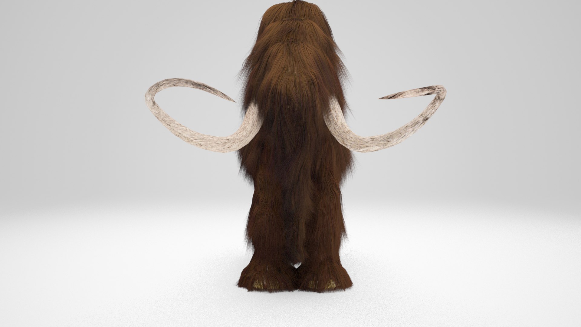 Mammoth Animation Modelled 3d Max