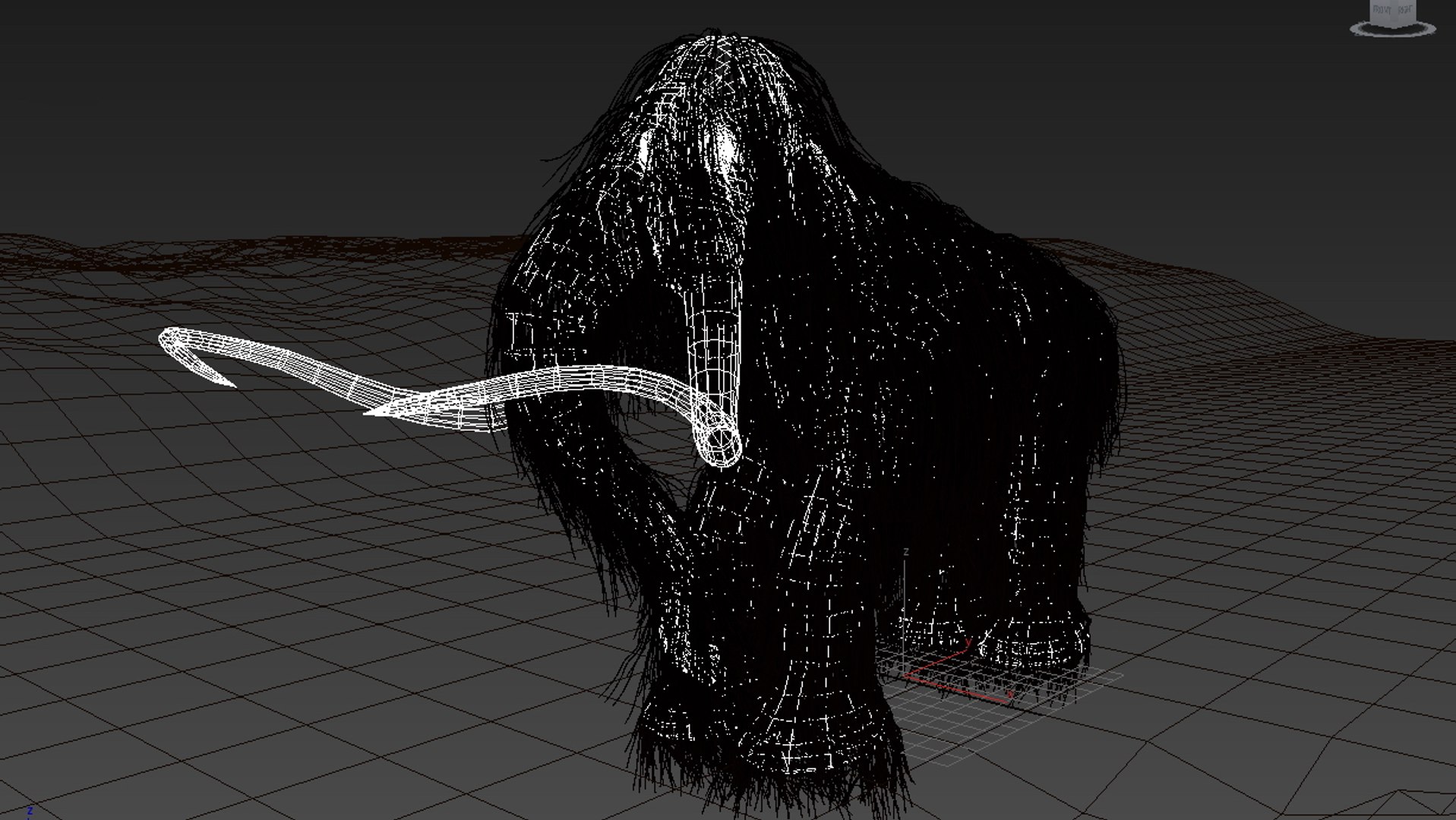 Mammoth Animation Modelled 3d Max