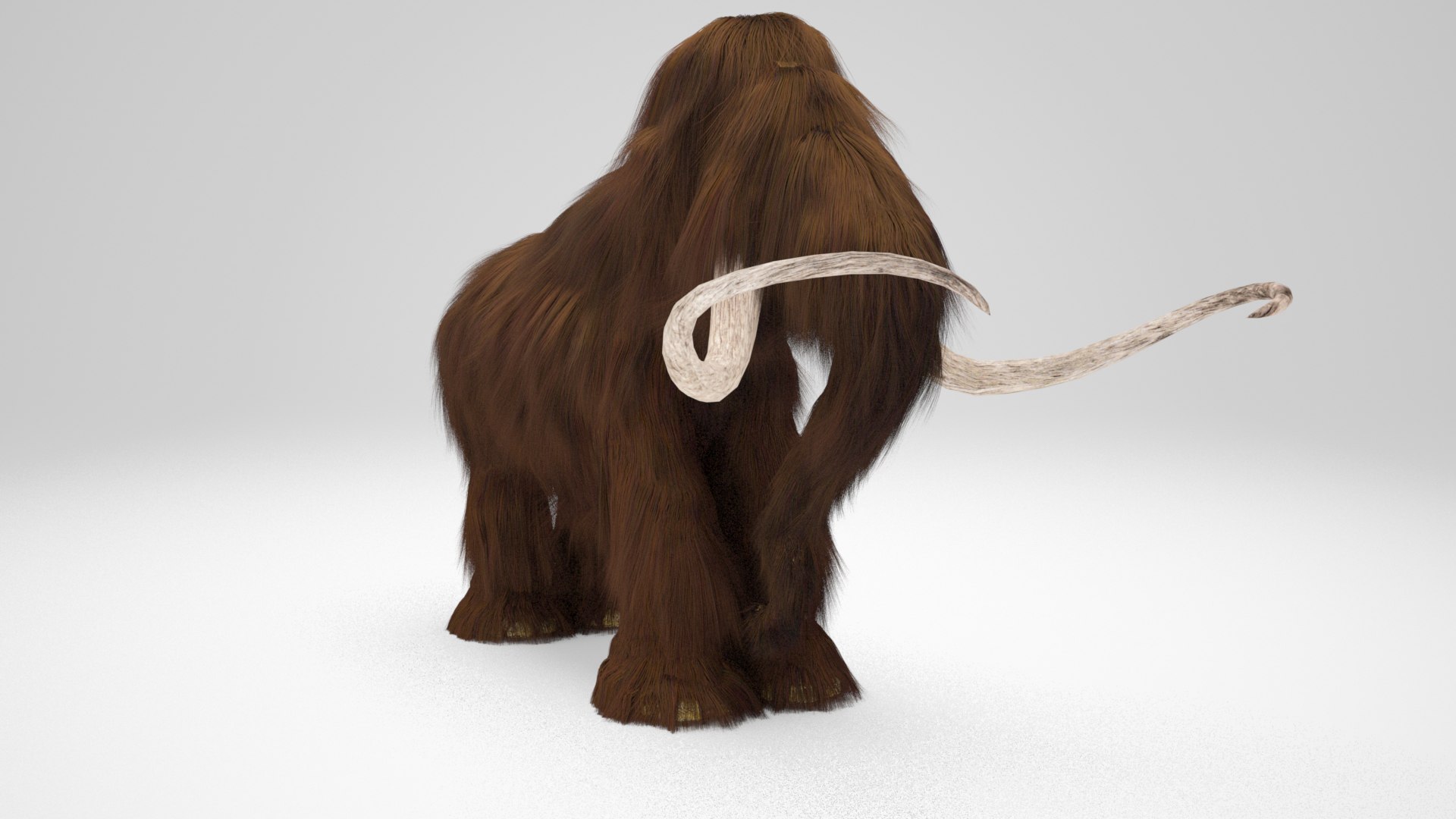 Mammoth Animation Modelled 3d Max