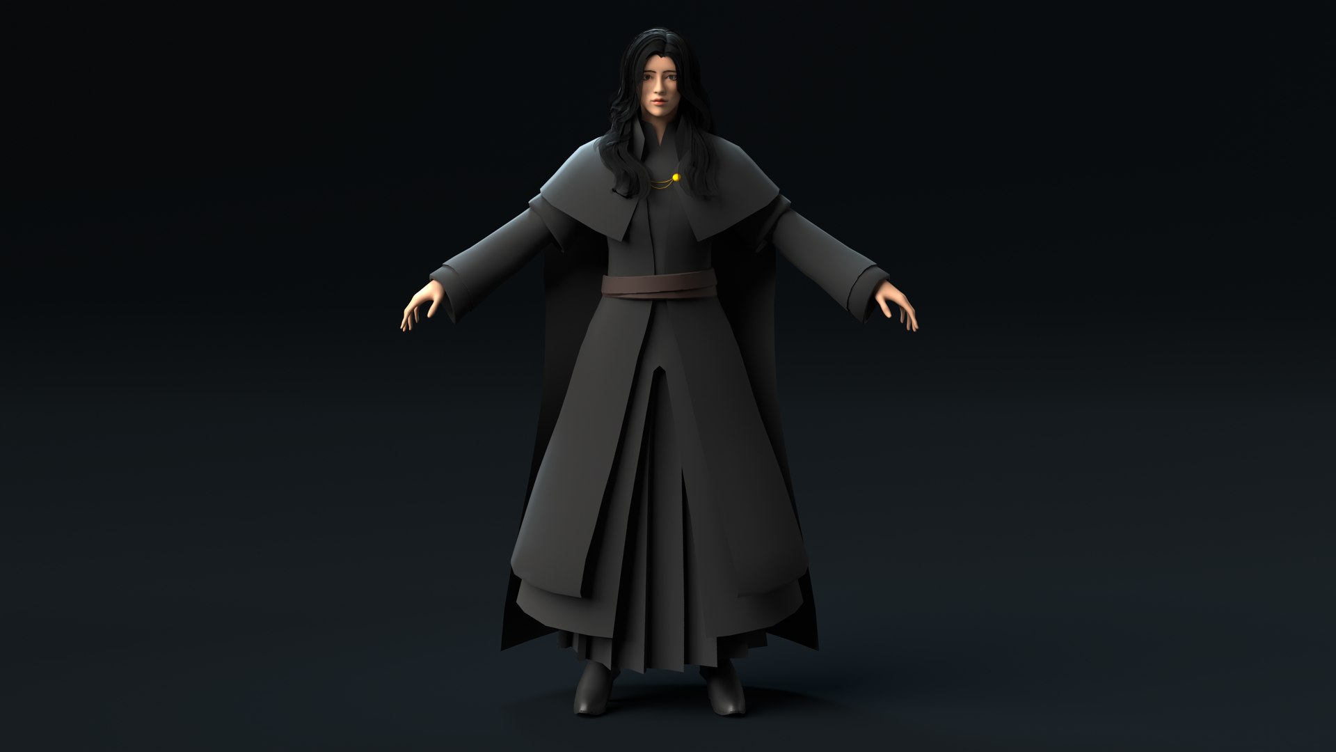 3D Wizard Female Teacher Model - TurboSquid 2313941
