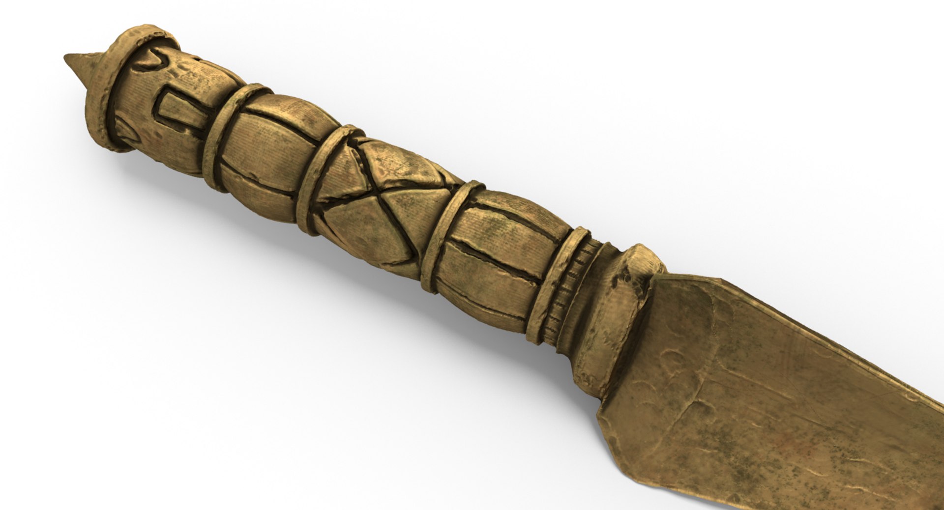 3D Realistic Ritual Dagger Model - TurboSquid 1259299