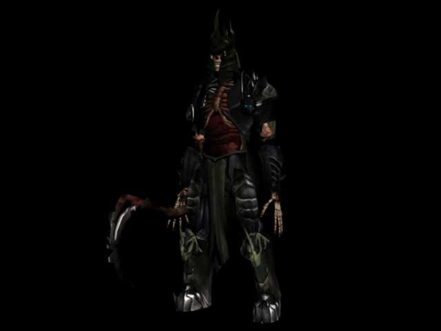 3dsmax Liche Undead King