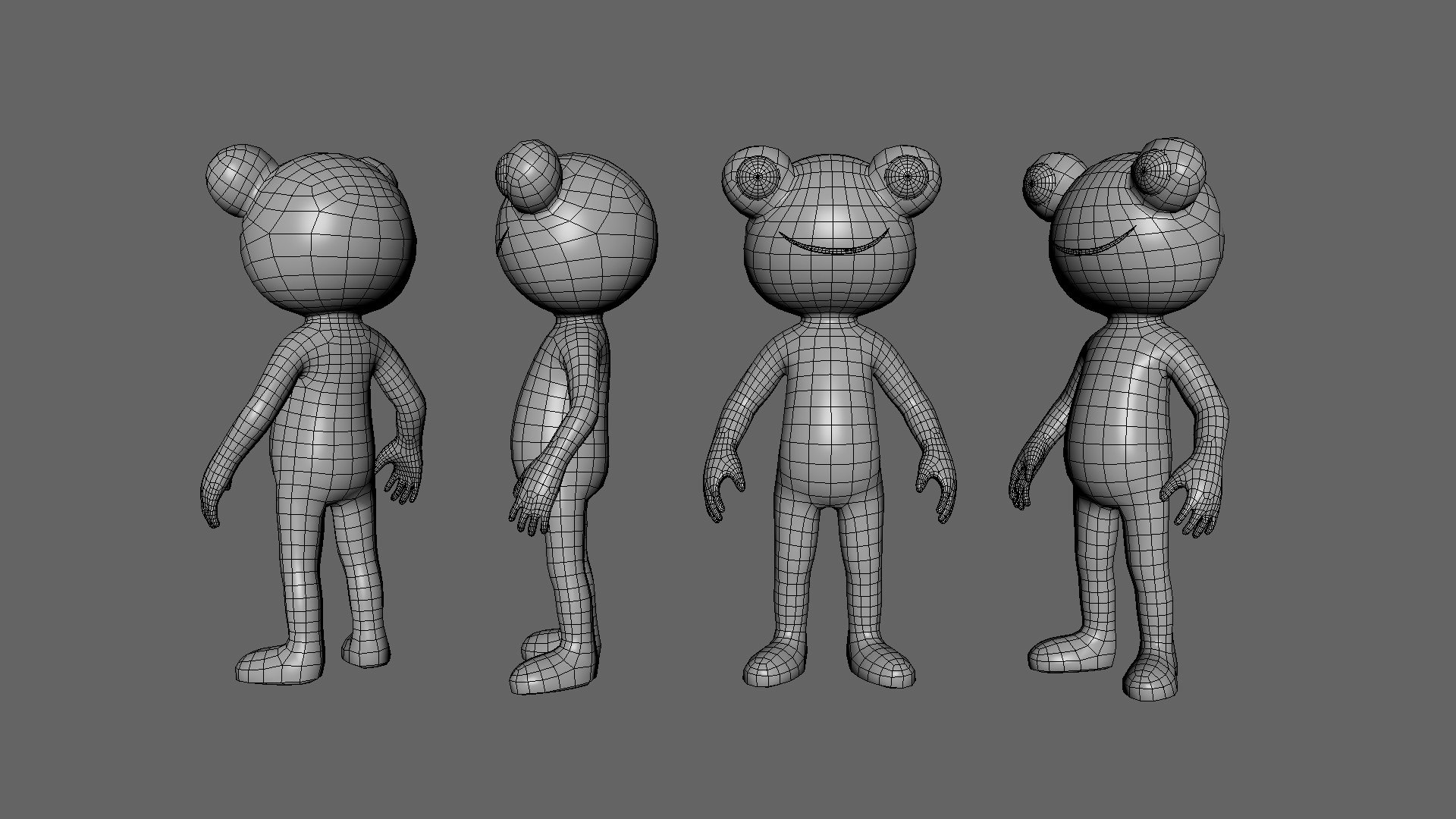 3D Low Poly - Frogman Rigged - TurboSquid 2381286