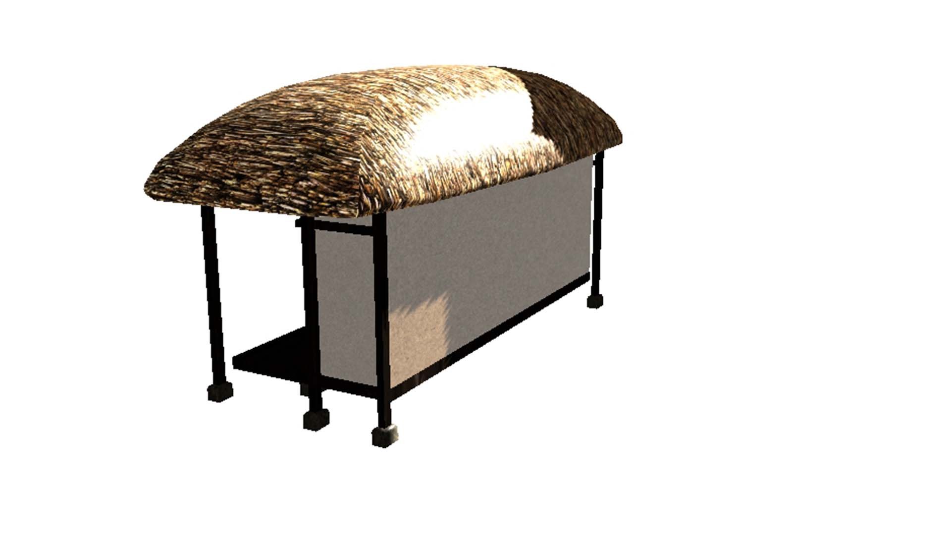 Low Poly Thatched House 3D Model - TurboSquid 1895143