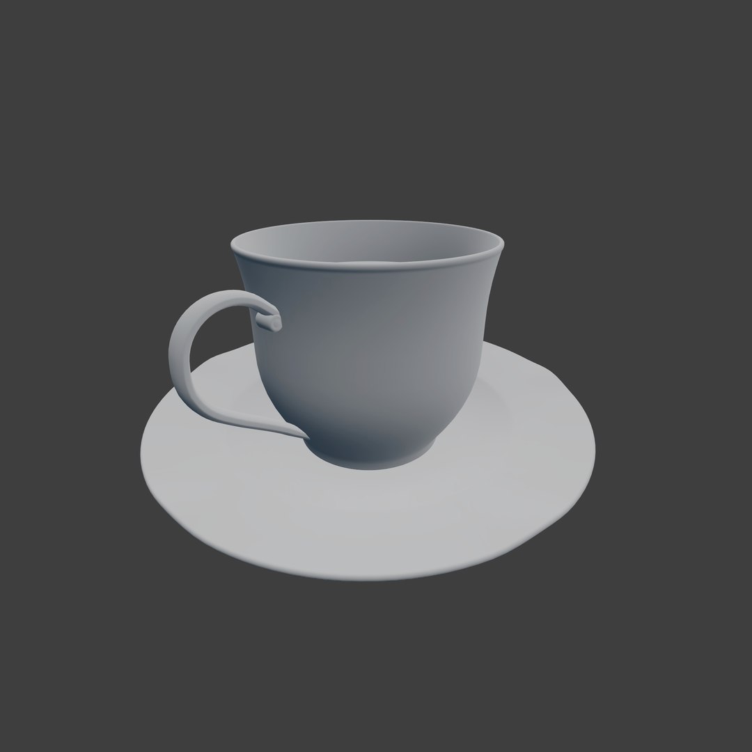 Tea Cup Model - TurboSquid 1426401