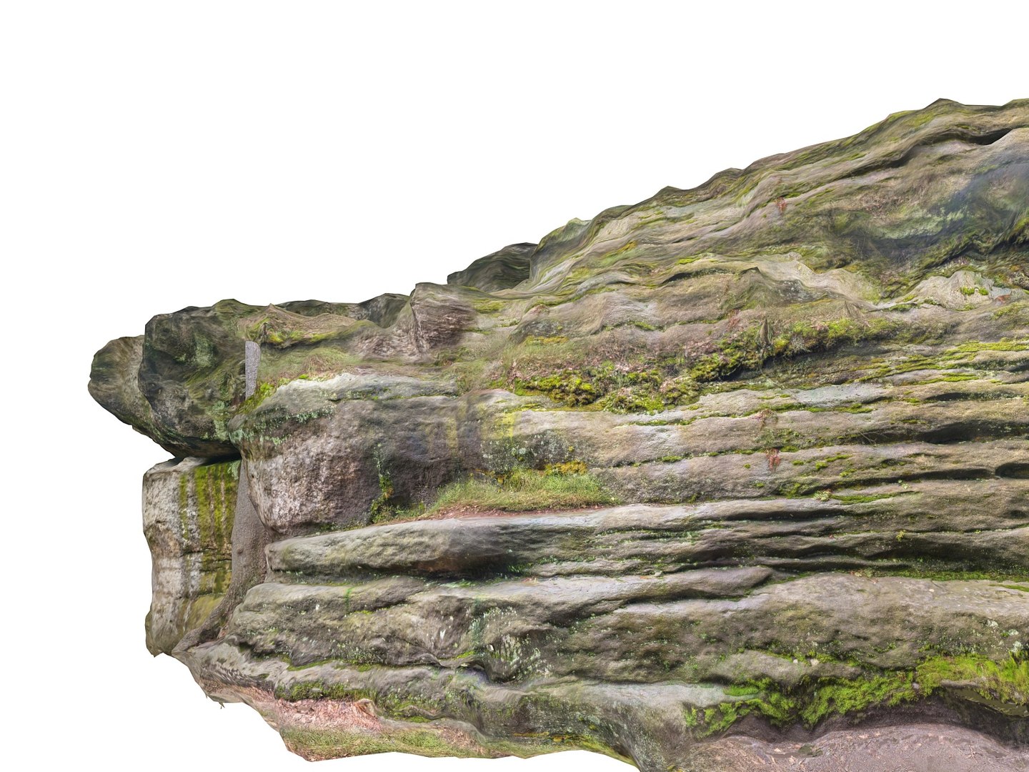 Forest rock cliff 16k 3D model - TurboSquid 1176765