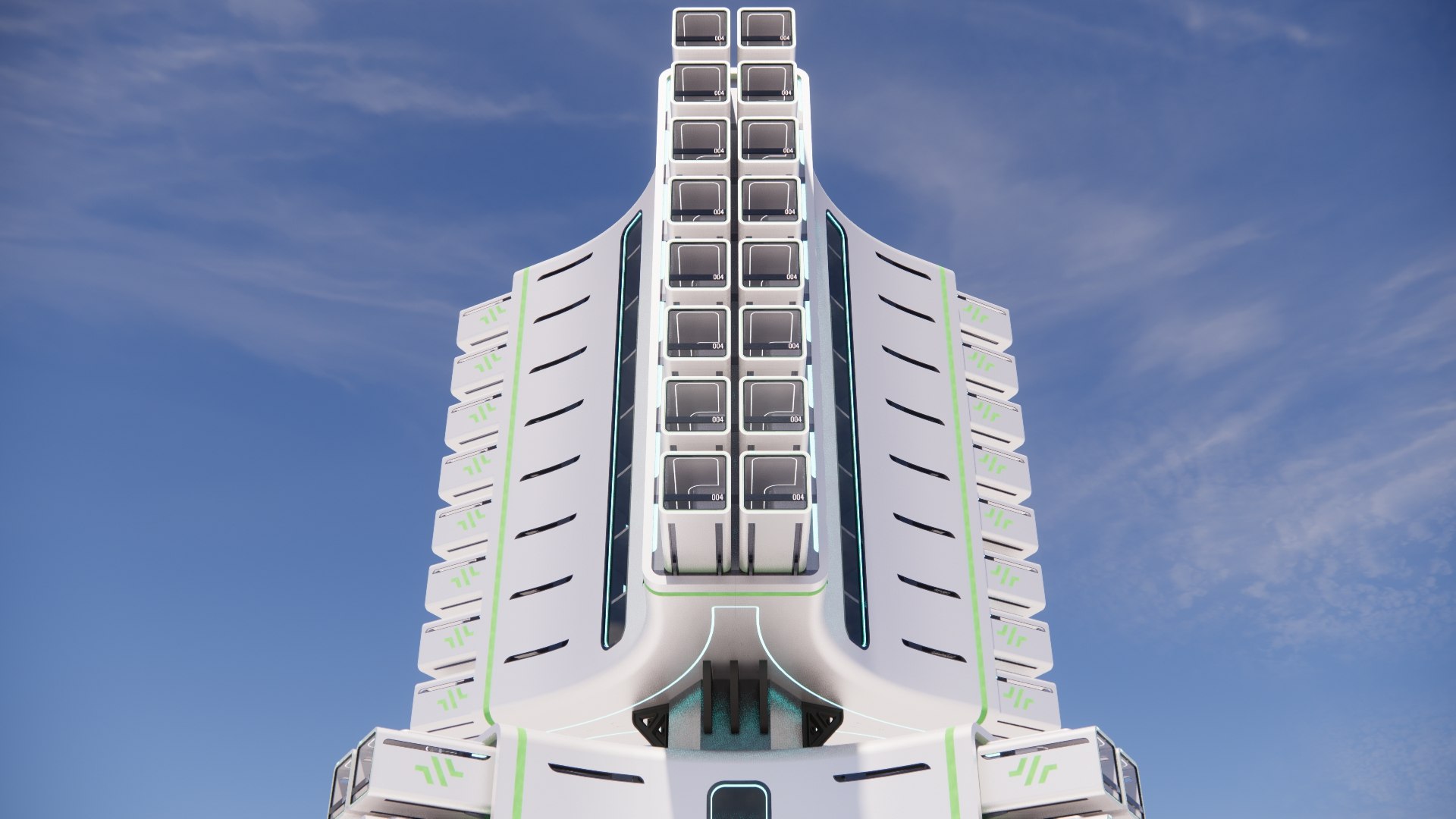 3D Sci-fi Apartment V2 004 - TurboSquid 1991694