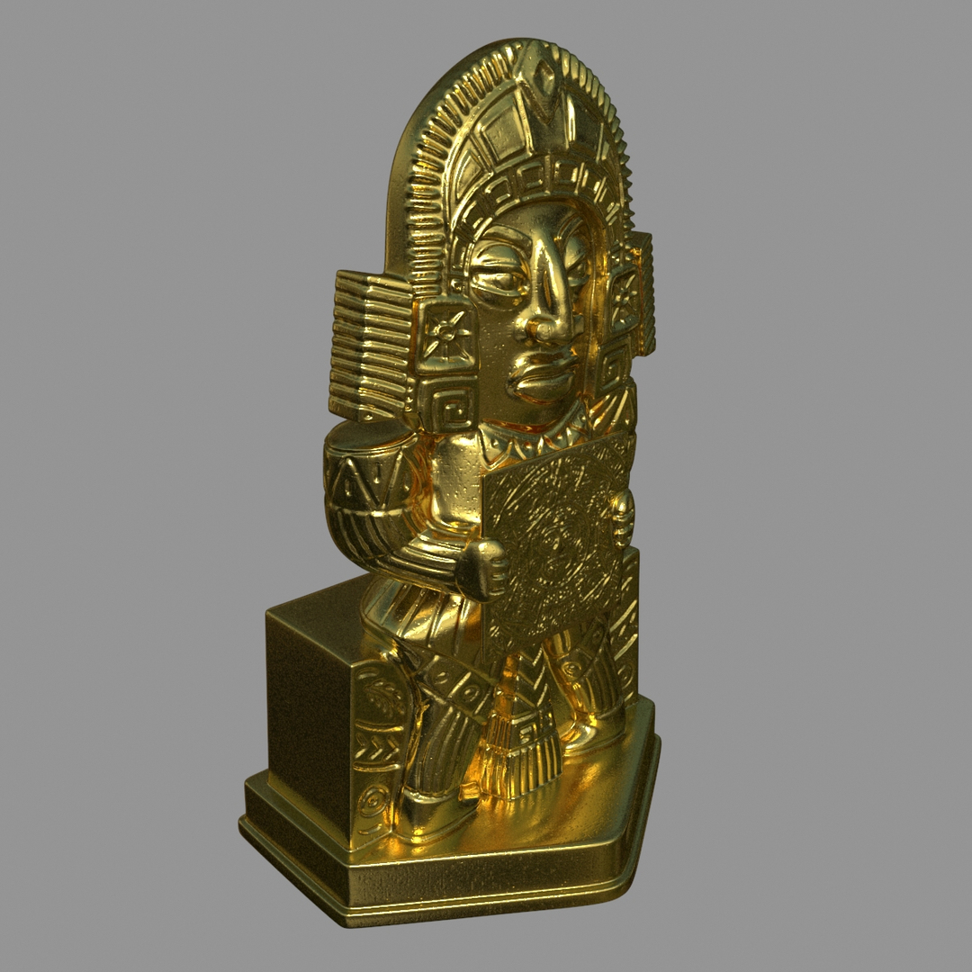 3d statue model