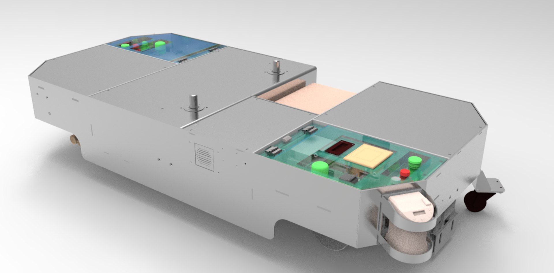 Agv Car Gear Machine 3D Model - TurboSquid 1469261