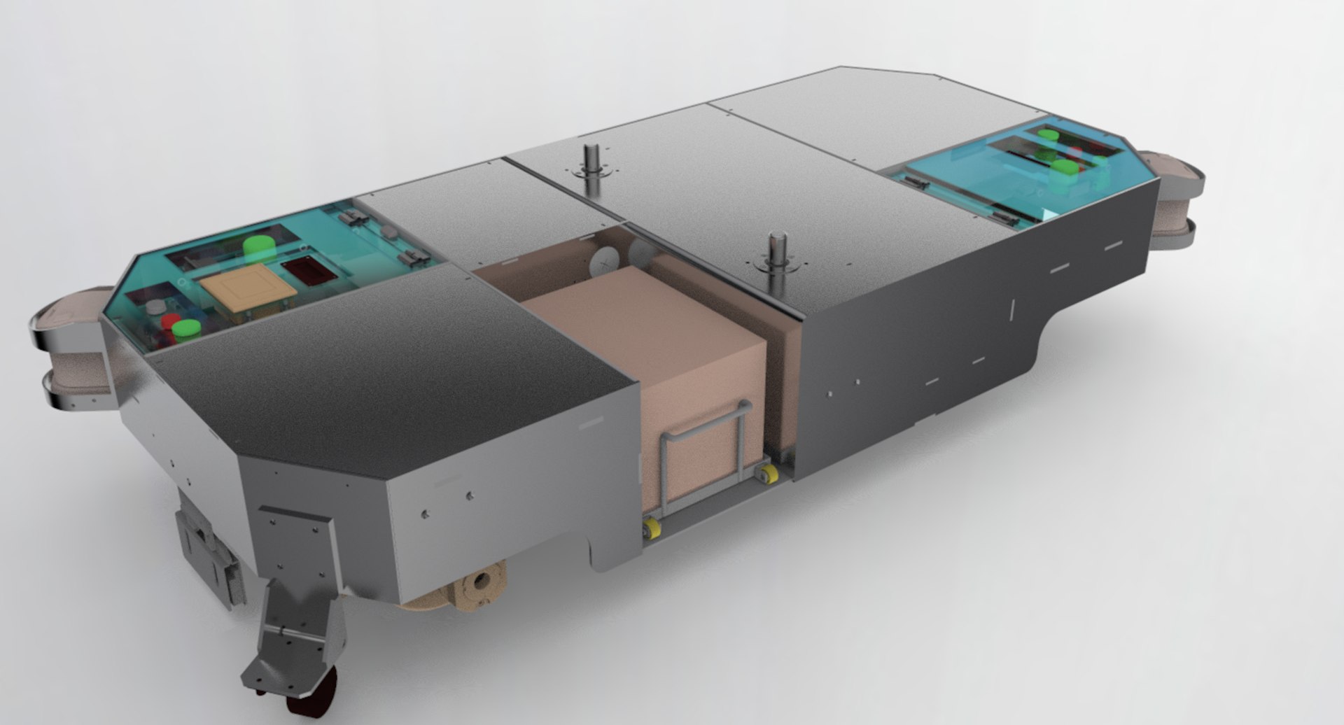 Agv Car Gear Machine 3D Model - TurboSquid 1469261